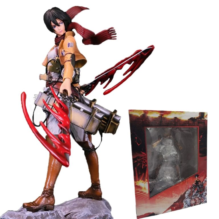 Mikasa Ackerman Attack On Figures - AOT Merch