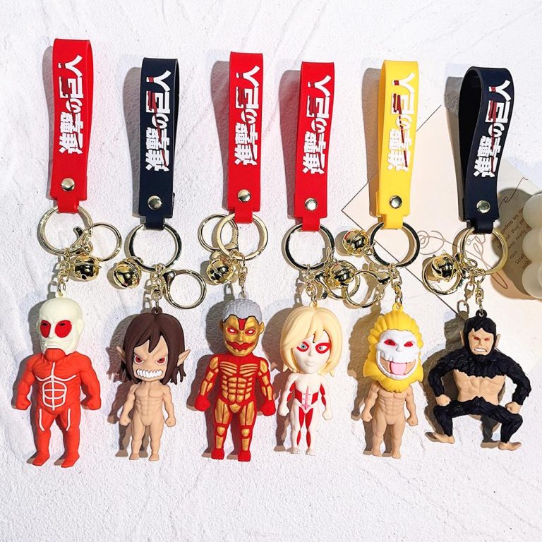 Attack On Titan Keychains New Release 2024