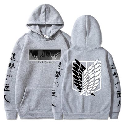 Anime Attack on Titan Vintage Hoodie - AOT Merch